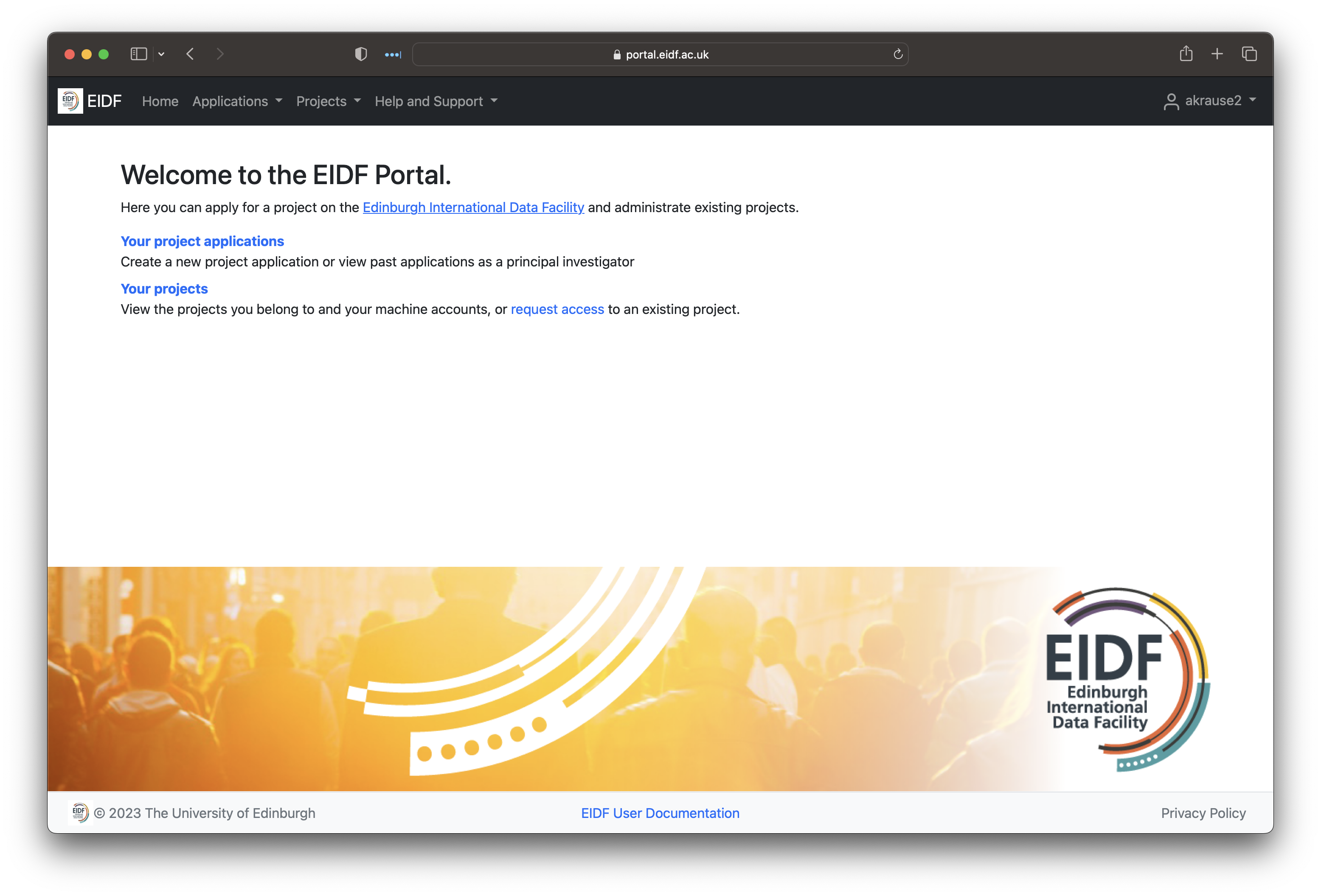 EIDF Data Science Cloud service for research | Edinburgh International Data Facility